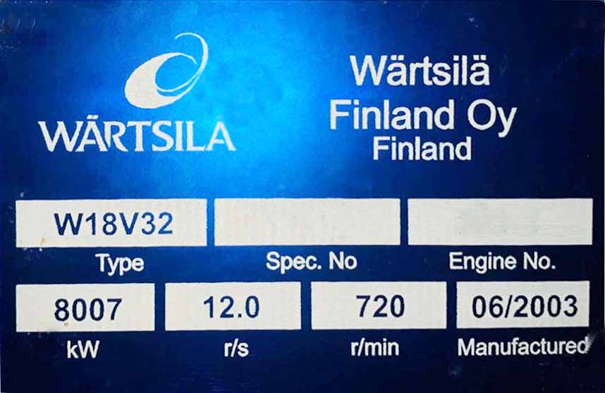 wartsila 18v32
