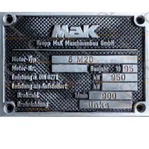 Mak 20 Water Pump